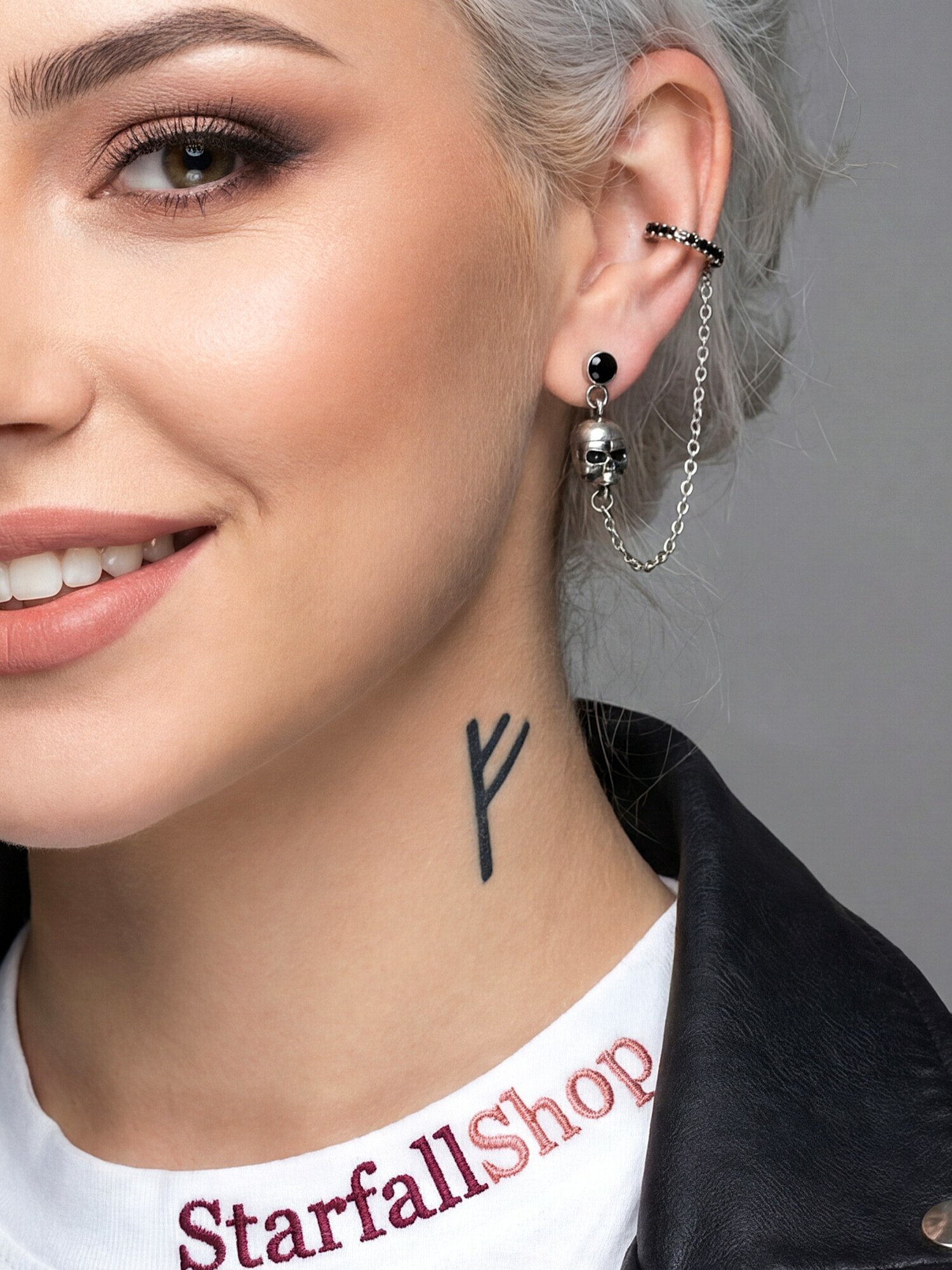 Серьги-трансформеры, славянский оберег, металл