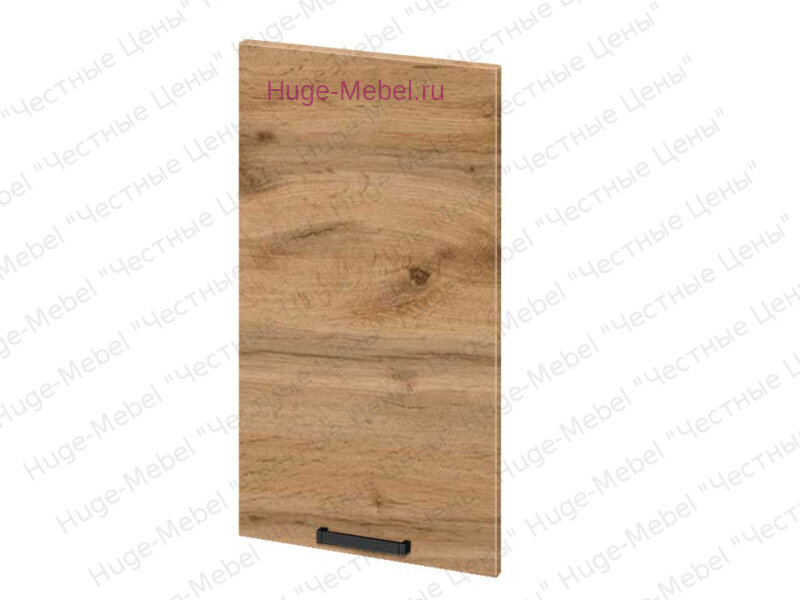 Кухонный фасад Ф-296 дуб вотан (Пасаденна) Huge Mebel . Ширина 404 Высота 916. Кухонные фасады