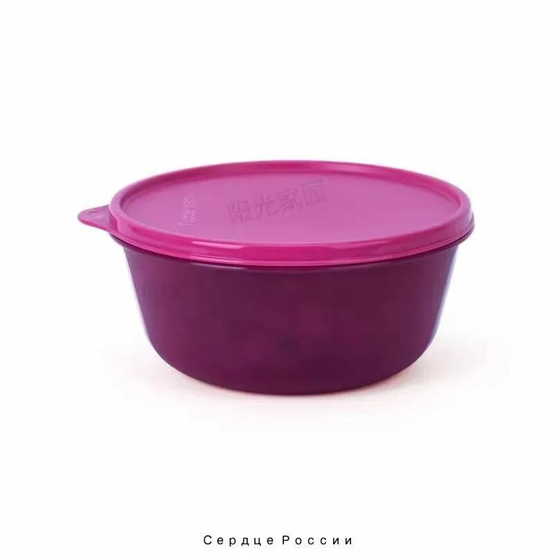 Салатник 1500 мл 1 шт фуксия