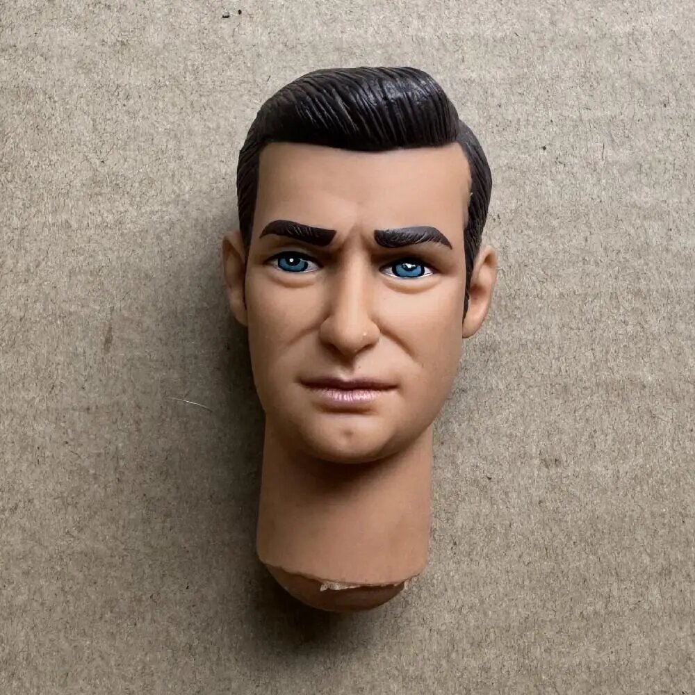 1/6 головы куклы солдата, разные персонажи, однотонная мужская голова для тела солдата 30 см, игрушки «сделай сам»