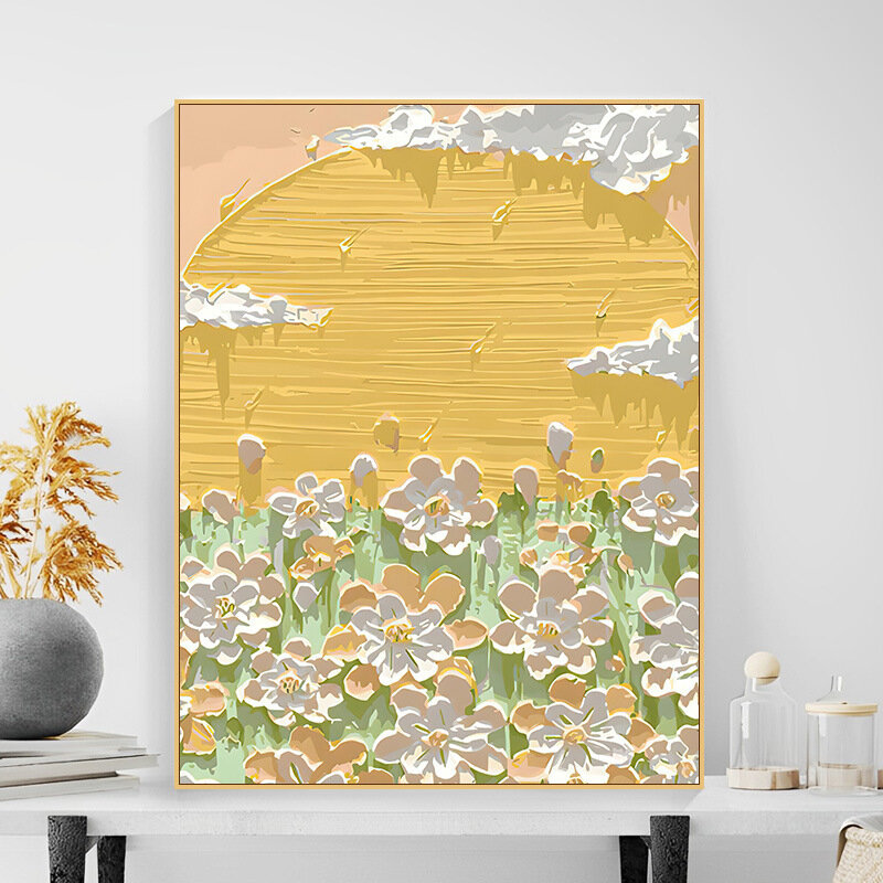 Входная подвесная картина для коридора, декоративная картина в стиле Ins Cream, текстура, высококачественная настенная живопись, настольная декоративная картина для спальни