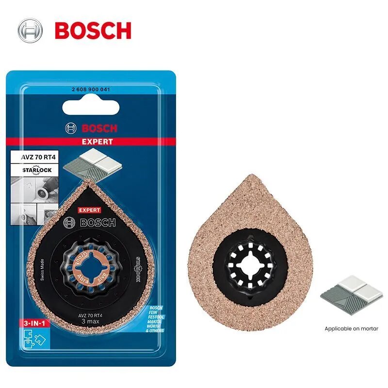 Bosch STARLOCK Лезвие для удаления раствора Осциллирующий инструмент, режущий шлифовальный аксессуар