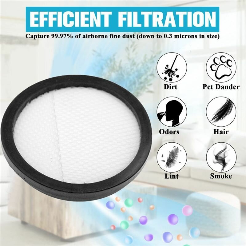 8 моющихся фильтров для ручного пылесоса P9 P9GTS