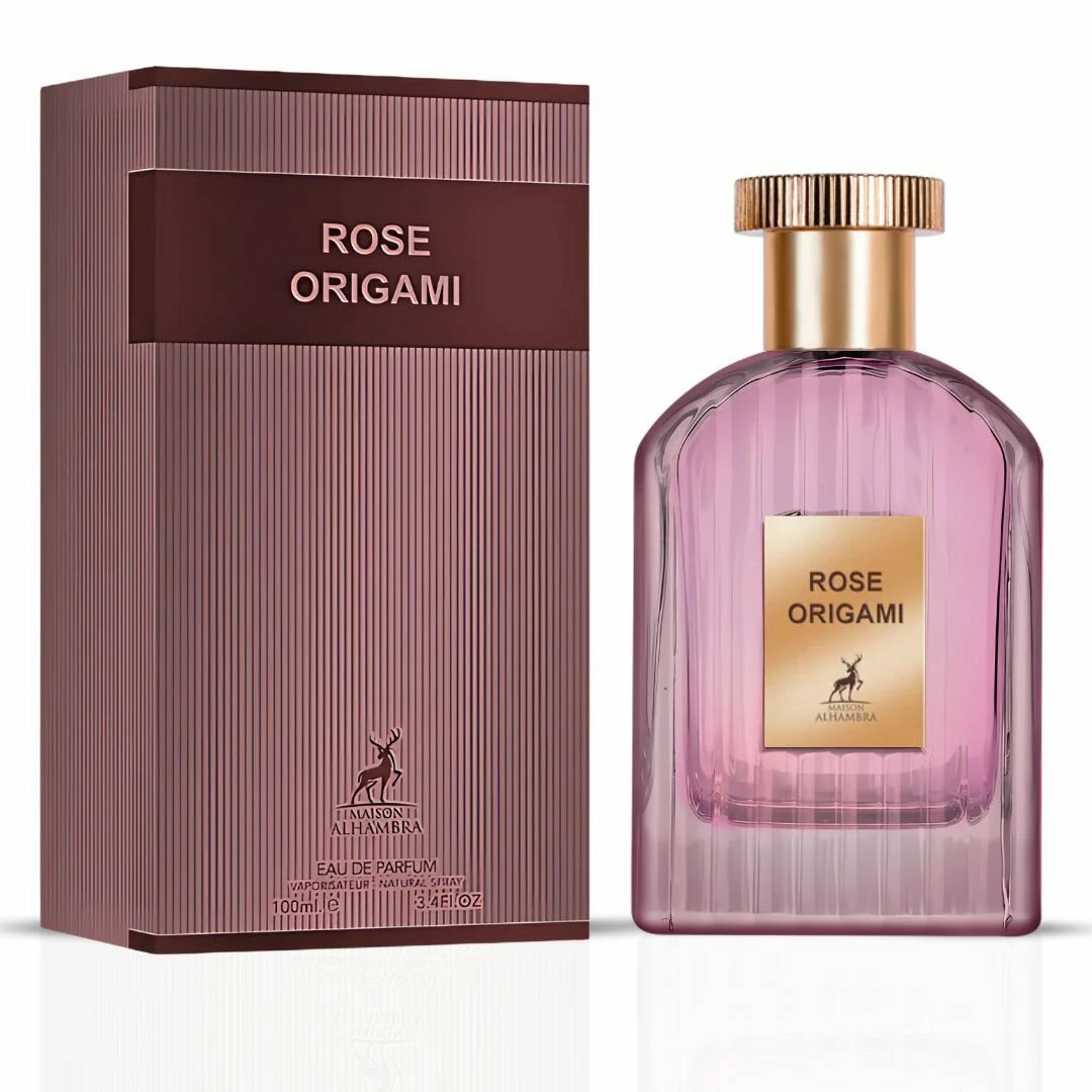 Парфюмерная вода Al Hambra ROSE ORIGAMI 100ml (аромат TF Café Rose) для женщин