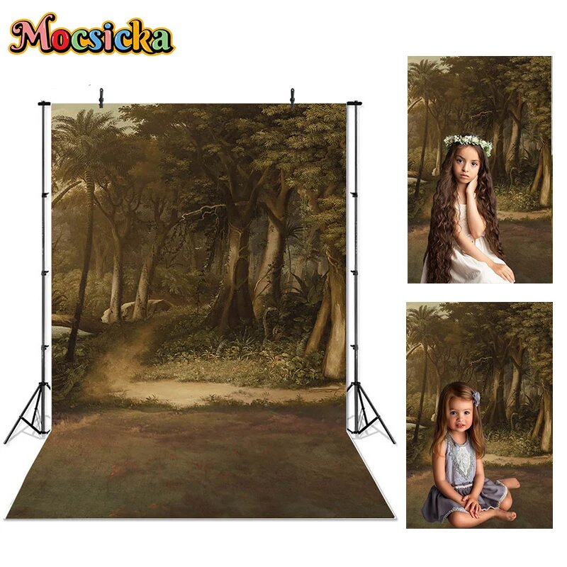 Фотофон MOCSICKA 100x150см, винтажный пейзаж, цвет 24