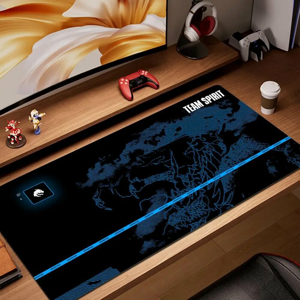 Коврик для мыши Team Spirit XXL 90x40 см, 1000x500x3mm, черный