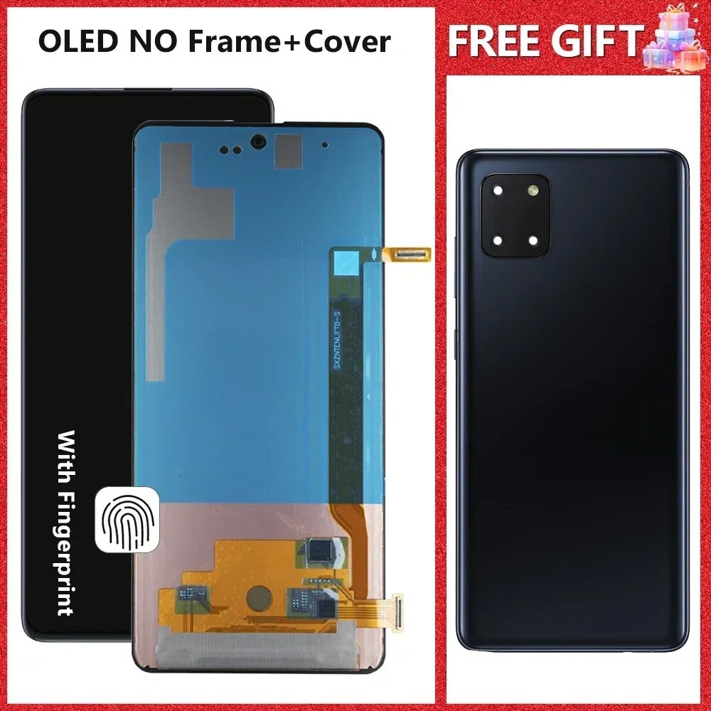 AMOLED-экран для Samsung Galaxy Note 10 Lite N770 N770F, ЖК-дисплей, дигитайзер, OLED Cover