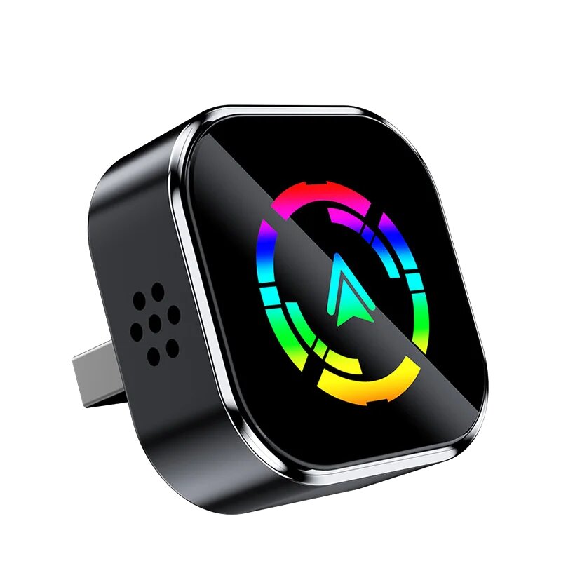 Беспроводной адаптер Carplay 2в1 Android Auto WiFi BT Стабильное подключение Поддержка Q1A Color