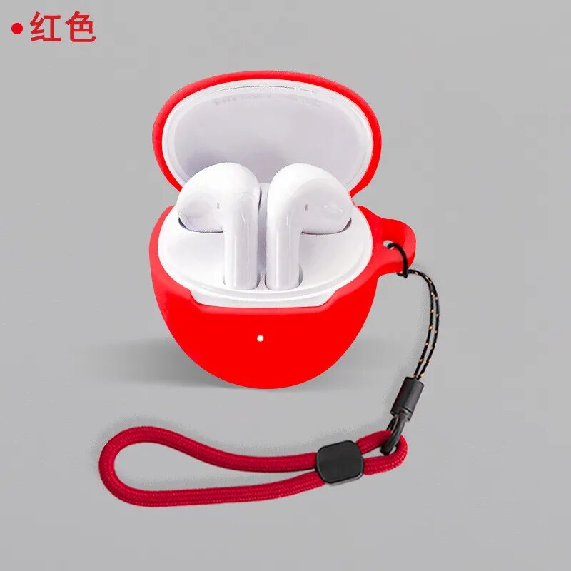 Чехол для Honor Choice Earbuds S7 из силикона Red1