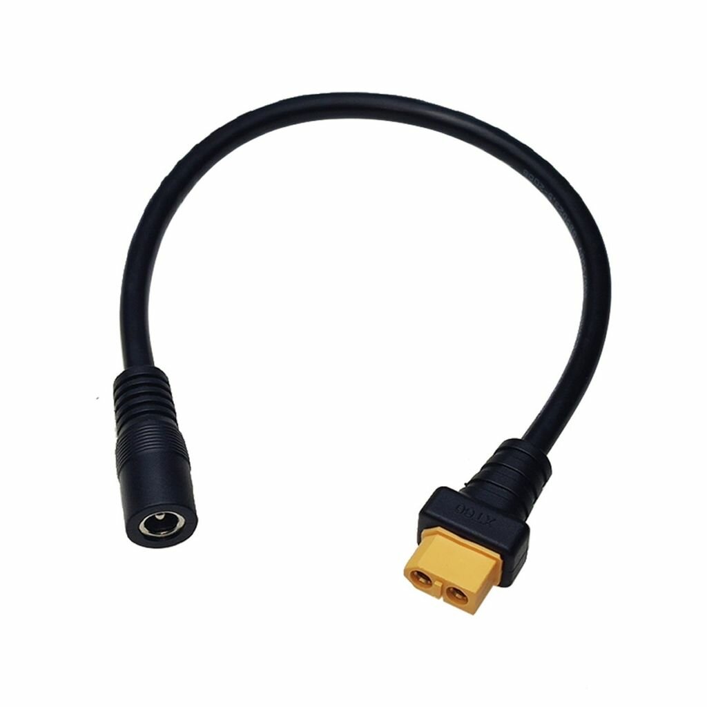 Кабель адаптера DC5525 Female to XT60 12AWG для зарядки солнечных панелей