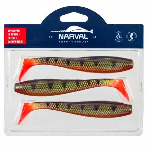 Силиконовая приманка Narval Choppy Tail 14cm #020 3шт.