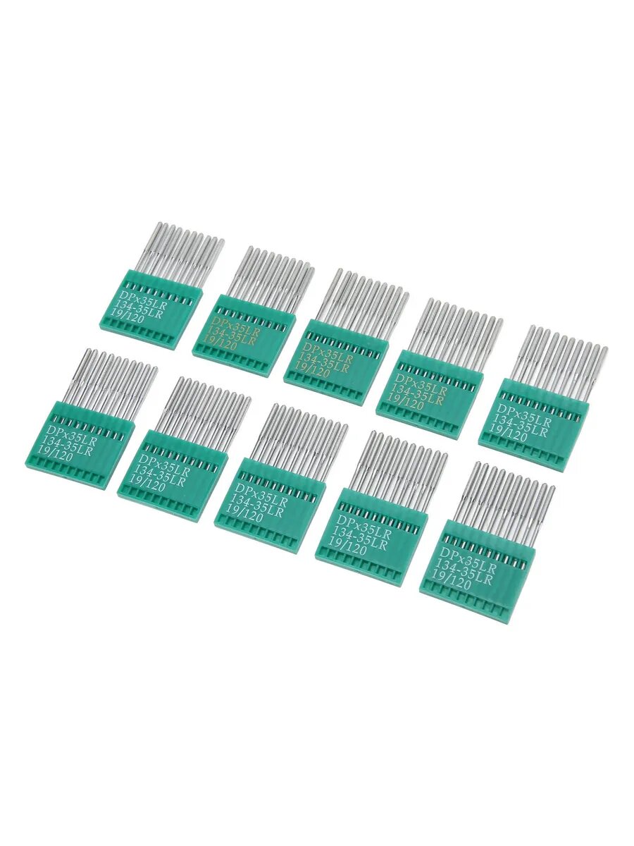 Иглы для швейных машин 100 шт, 120/19, предотвращающие