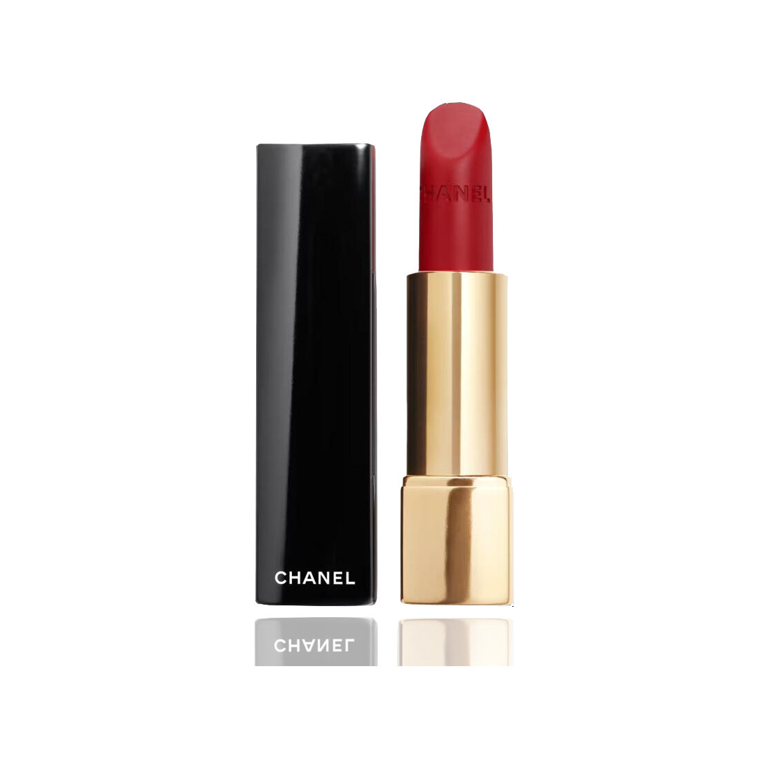 Матовые помады женские CHANEL Velvet Complexion коллекция Allure, 3.5г, оттенок #56 ROUGE CHARNEL