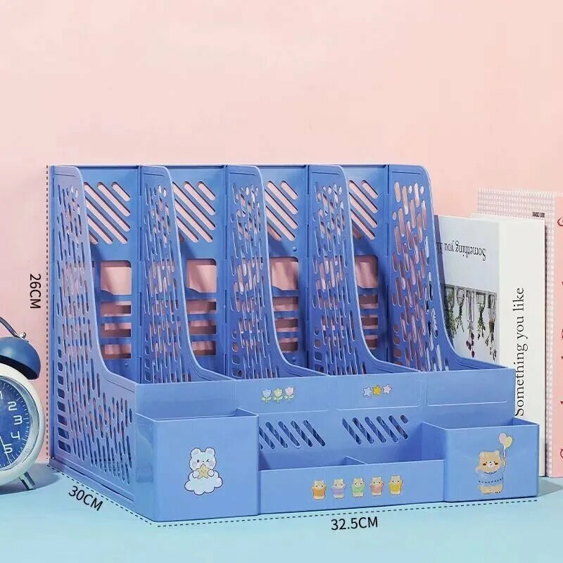 Подставка органайзер для книг, учебников и канцелярии