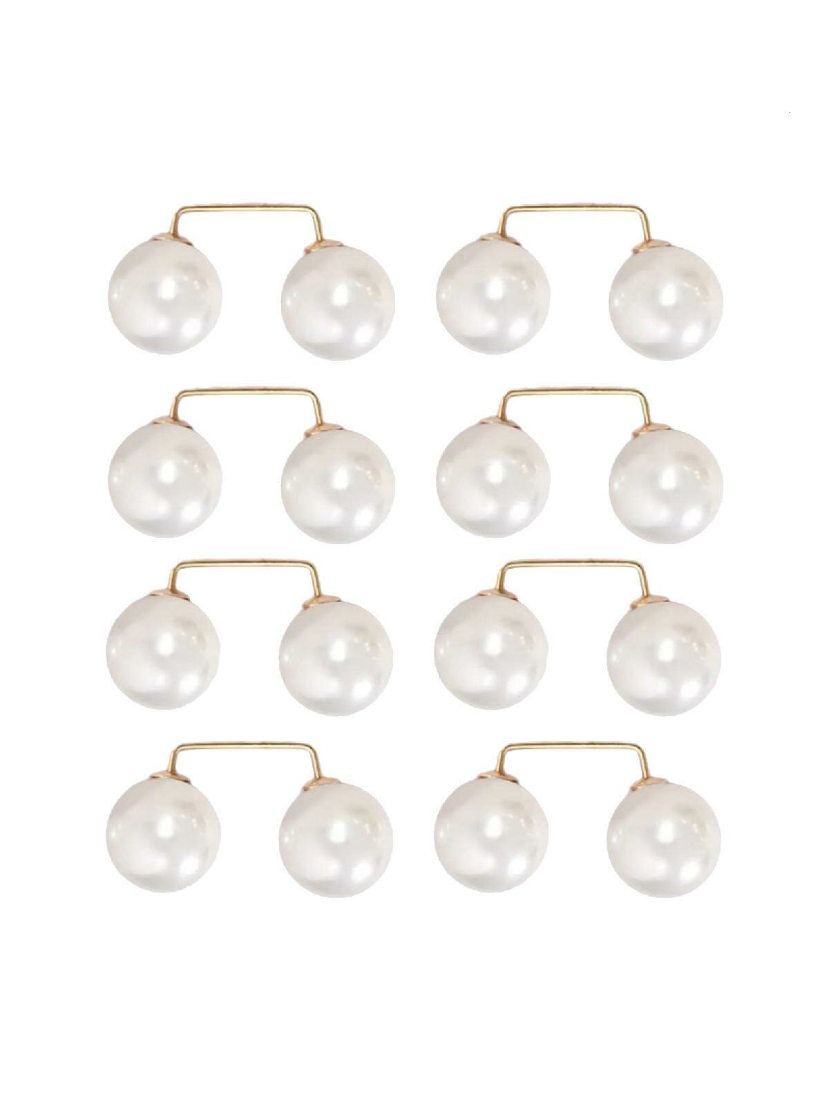 Булавки для одежды (8 шт.), Белый