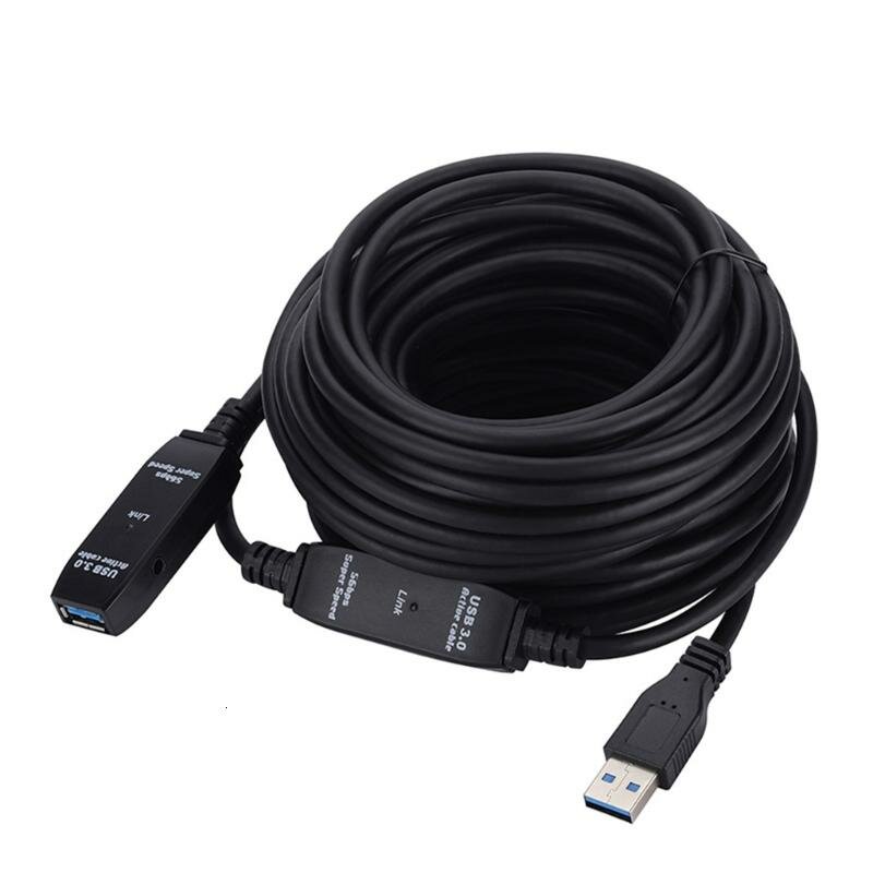 USB 3.0 удлинитель (мужской–женский), 10m