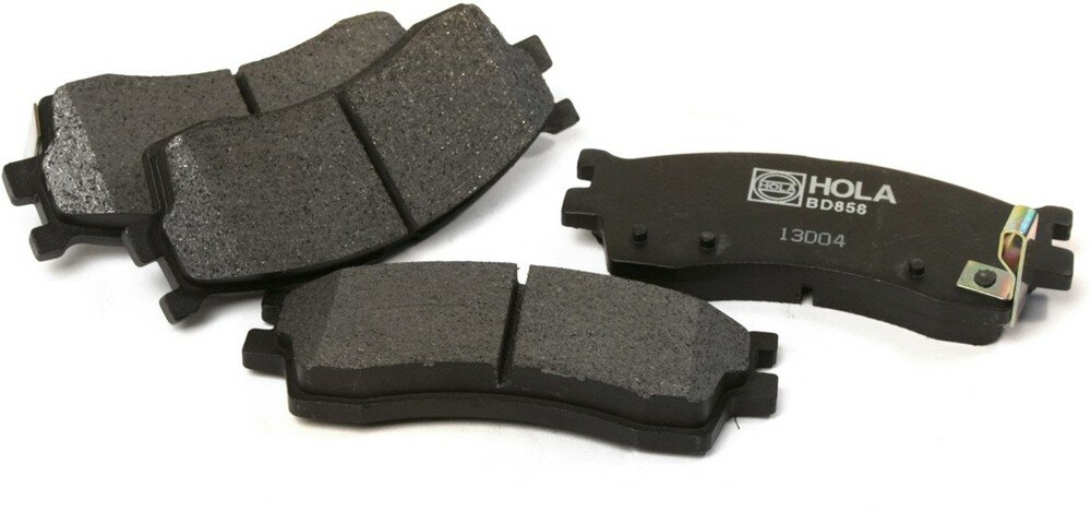 Тормозные колодки передние HOLA BD858 Kia Spectra Rus, Izhauto Cerato, Rio Dc, Clarus K9A, Gc, Carens I Fc, Sephia Fa, Shuma II Fb