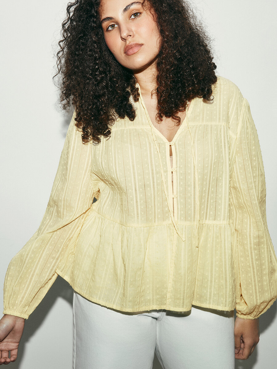 Блуза plus size