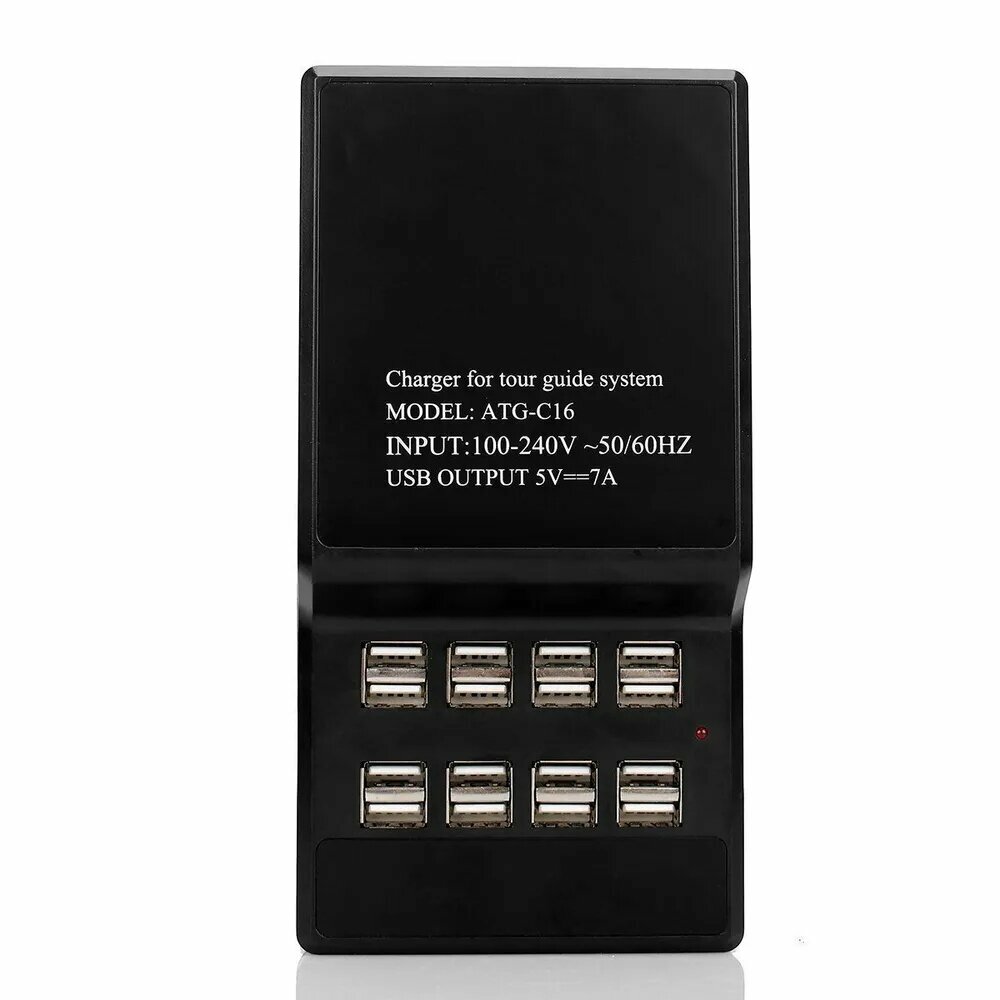 Retekess TT002 Зарядная док-станция 16 USB для Радиогид
