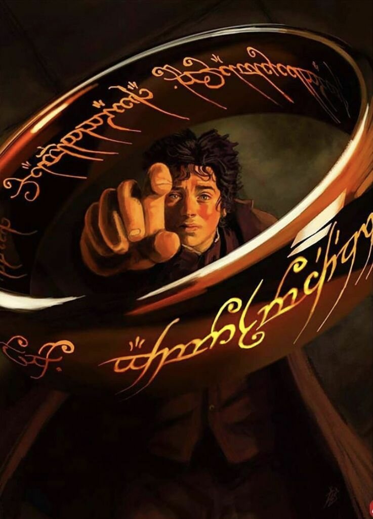 Алмазная Мозаика "Властелин Колец" 30X40 См Алмазная Вышивка / Картина Стразами Подарков / Украшения