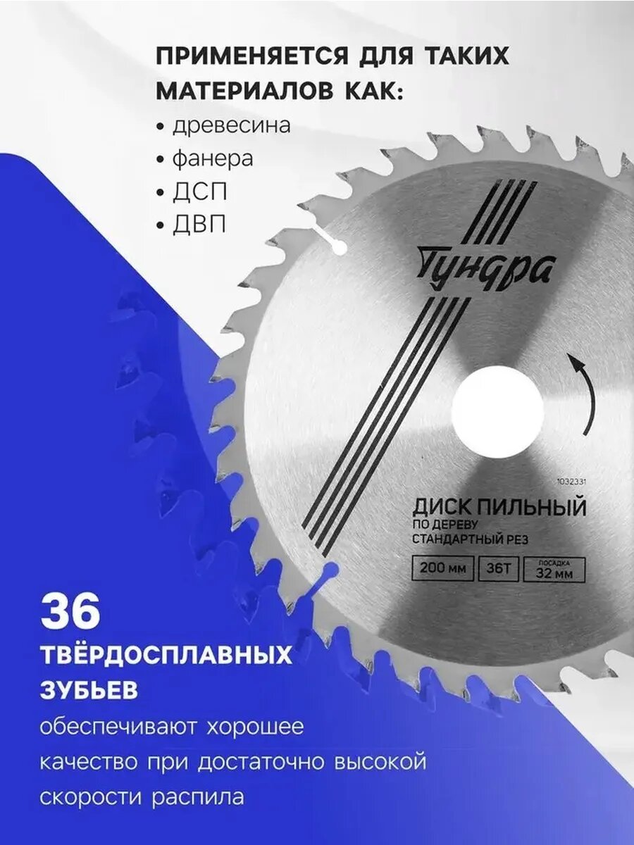 Пильный диск для дерева с чистым резом