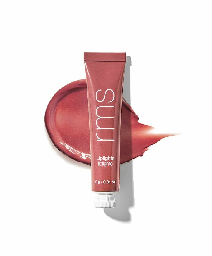 Rms beauty Помада-блеск Liplights Cream Lip Gloss RUMOR, розовая