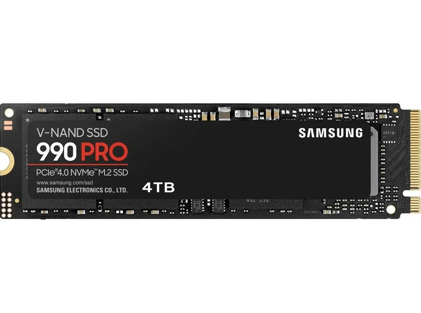 SSD накопитель Samsung 990 Pro MZ-V9P4T0BW 4ТБ, M.2 2280, PCIe 4.0 x4