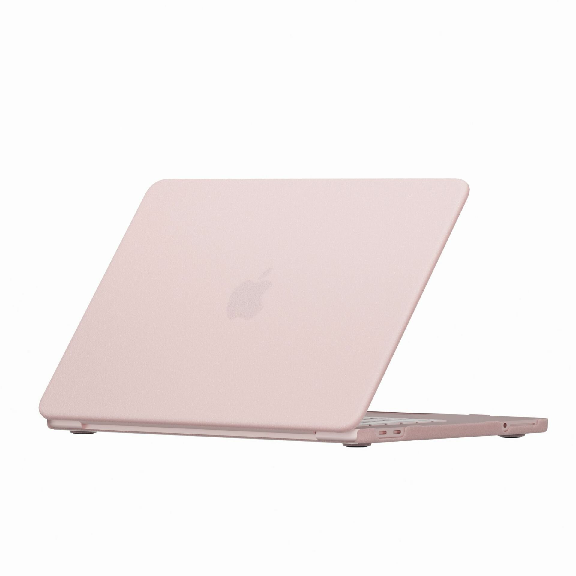 Чехол-накладка MyPads для Apple MacBook Neo 2026 (A3404) (MHFF4 / MHFA4 / MHFJ4) из прочного пластика, розовый