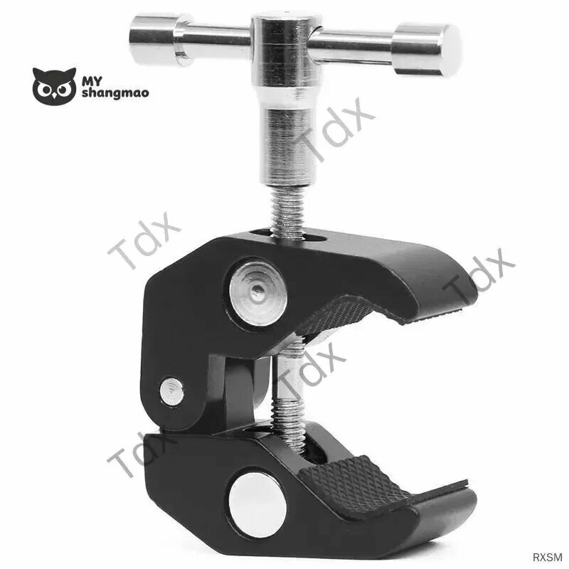 Super Clamp с нитью 1/4 и 3/8 для подставки света камеры