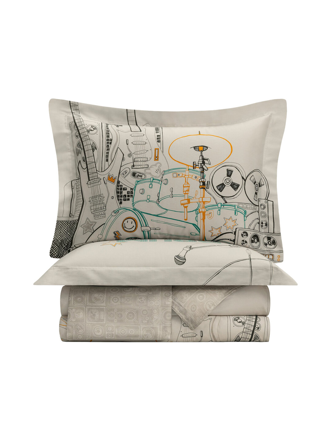 Togas Простыня на резинке 120х200 полуторная "Ардисс" сатин, хлопок