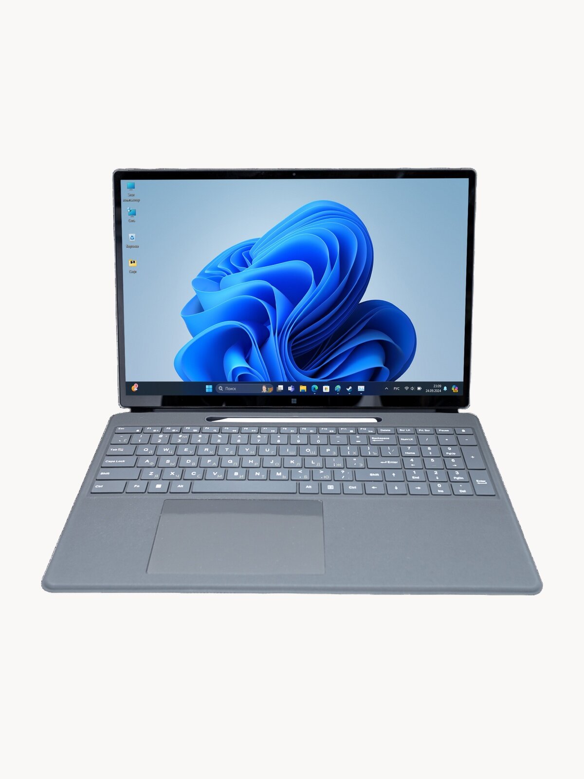 Windows Планшет 2в1 iMiRu "P16Win", 16", русская клавиатура, 24ГБ DDR4, SSD 1024ГБ