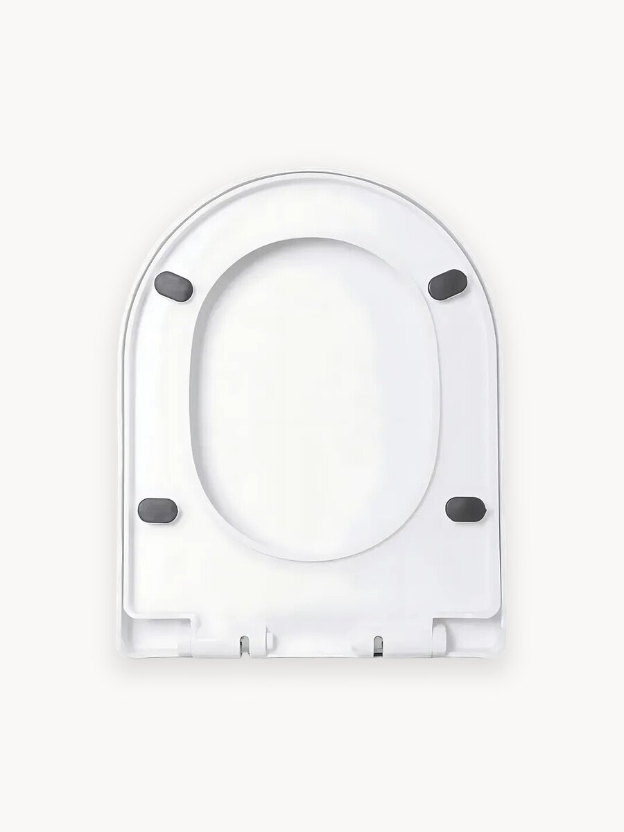 Сиденье крышка для унитаза с микролифтом универсальное,40*35