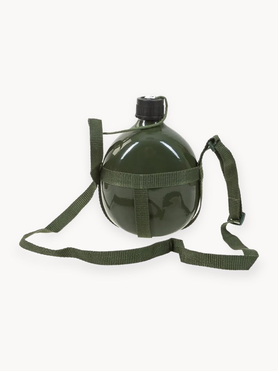 Фляжка MyPads на 1.5 литра. Фляга походная, для путешествий, кемпинга, для военных, рыбалки