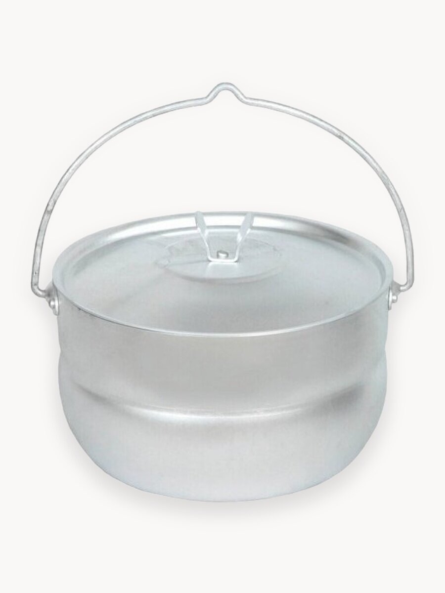 Котелок Kalitva калитва 4,5 л, металлическая крышка