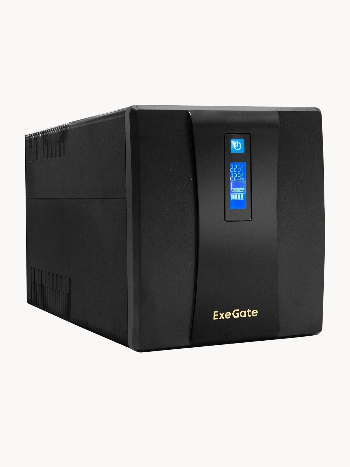 Блок бесперебойного питания ExeGate SpecialPro Smart LLB-1200. LCD. AVR.4SH, EP285495RUS, black