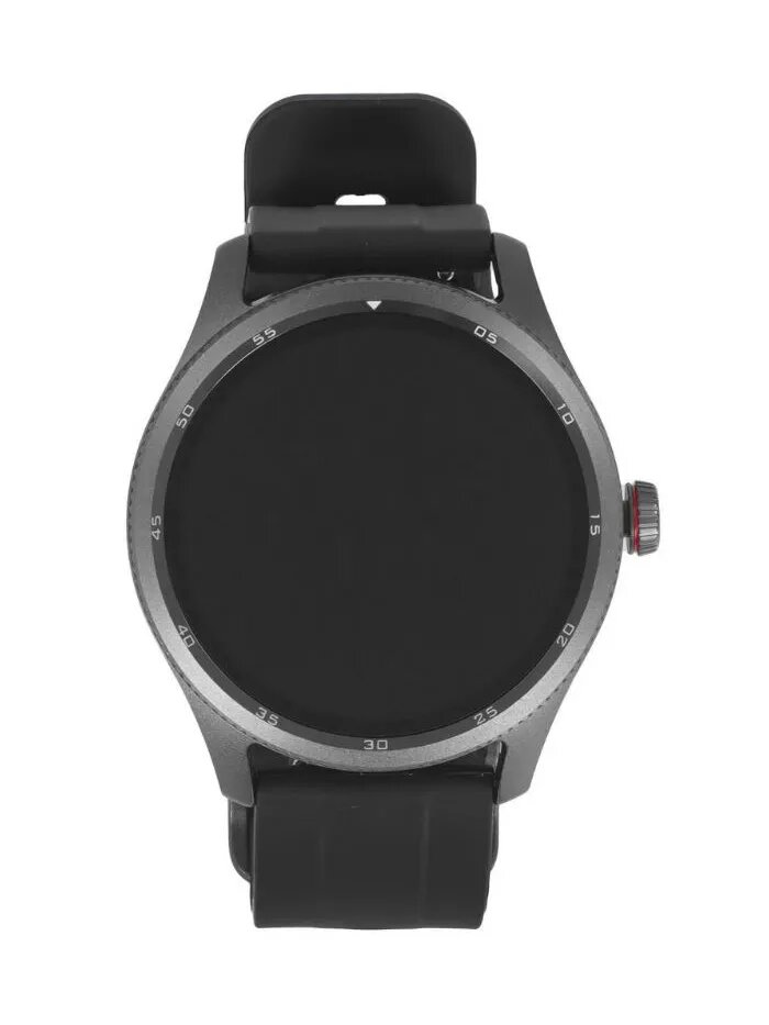 Часы TTEC Tempus 2SW02 в круглом металлическом корпусе с TFT-экраном диаметром 35 мм, черный
