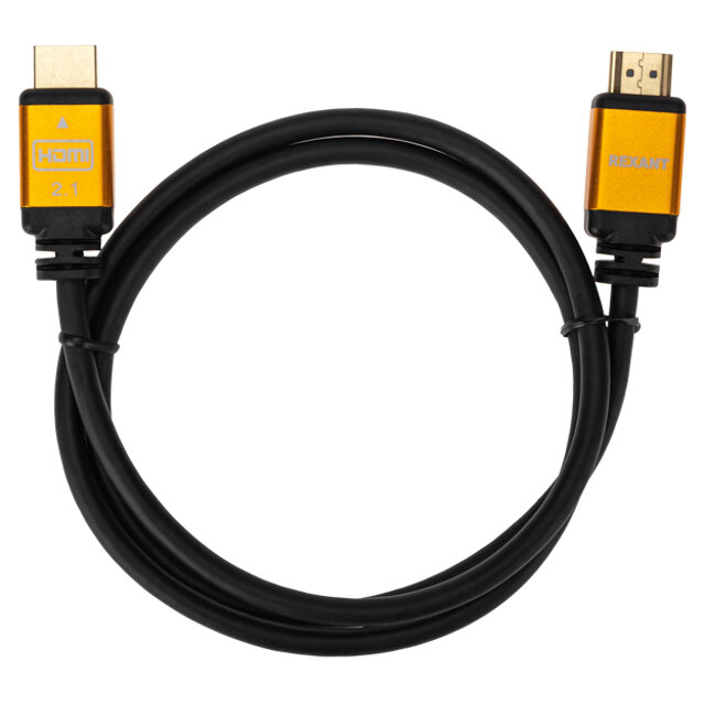 Кабель HDMI-HDMI 2.1 REXANT 17-6002 1м позолоченный