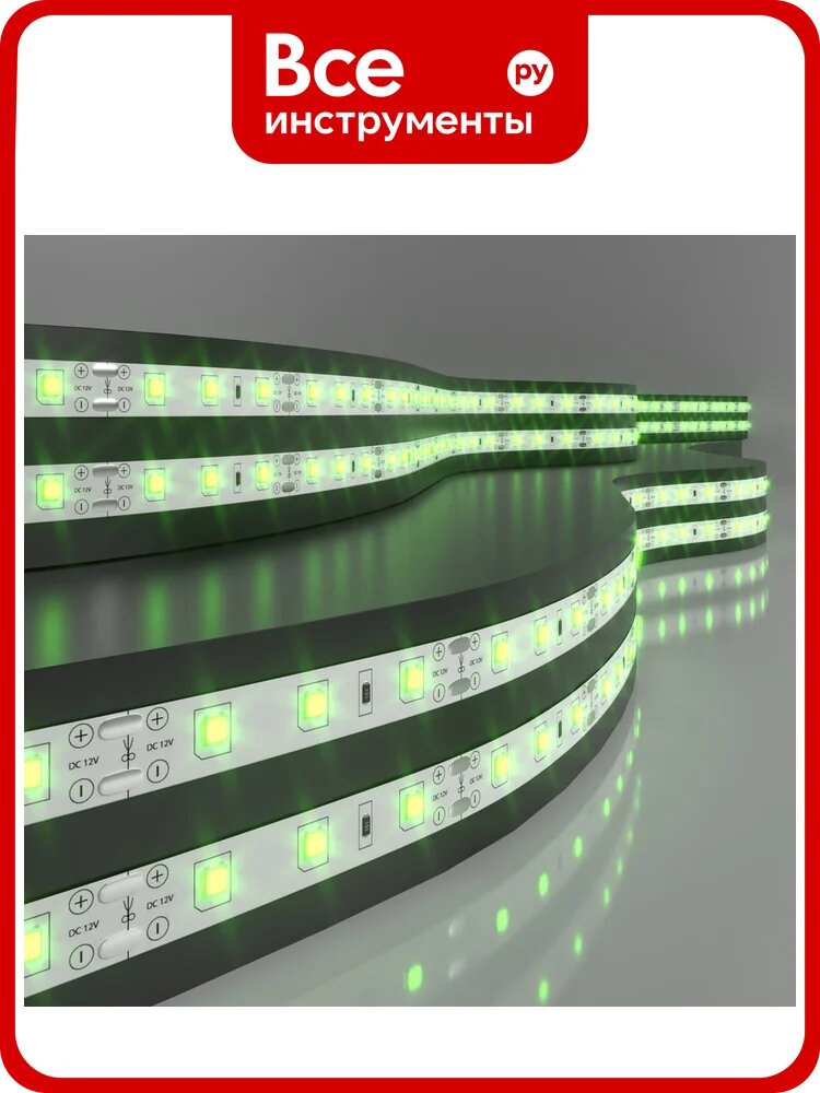 Светодиодная лента Elektrostandard 2835 12V 60Led 4.8W IP20 60Led 4.8W IP20 зеленый a046022