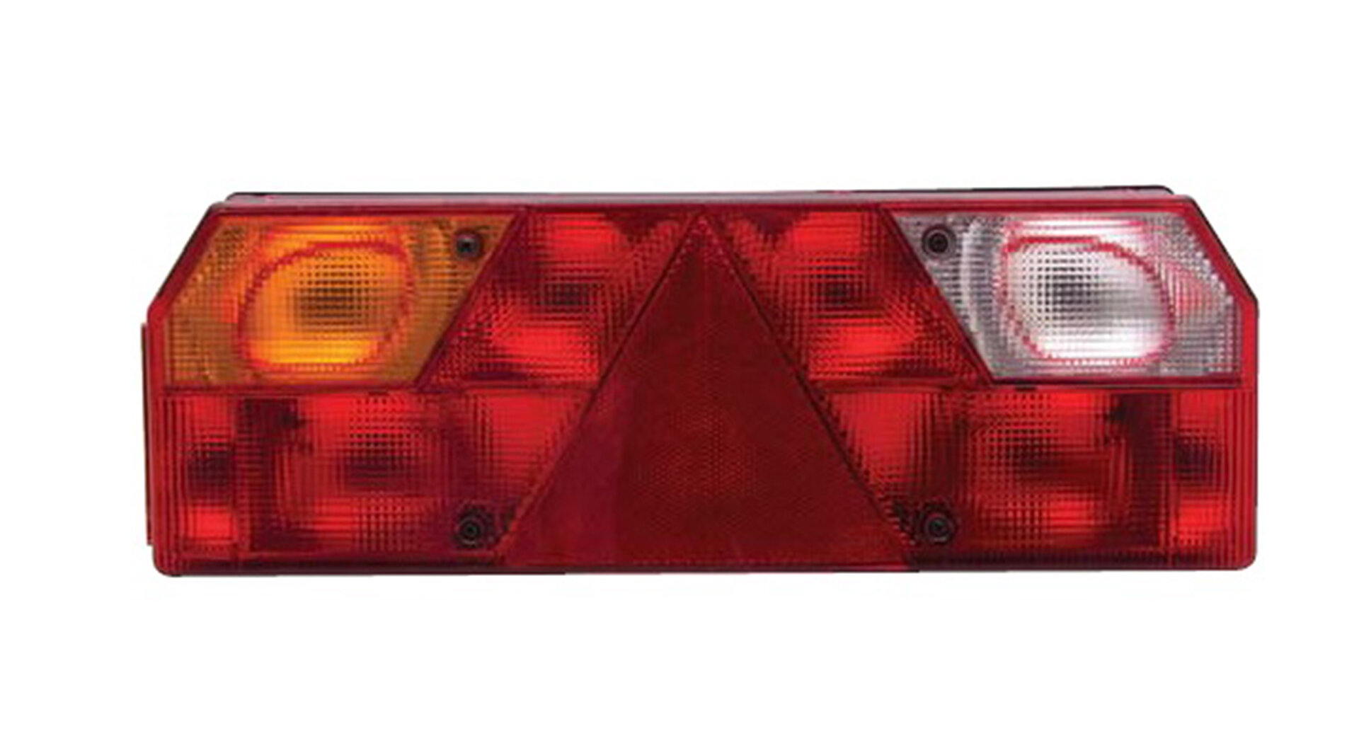 Фонарь задний прицепа ISIKSAN 1023LK LH, SCHMITZ, левый, со скосами, с проводом, 24V.