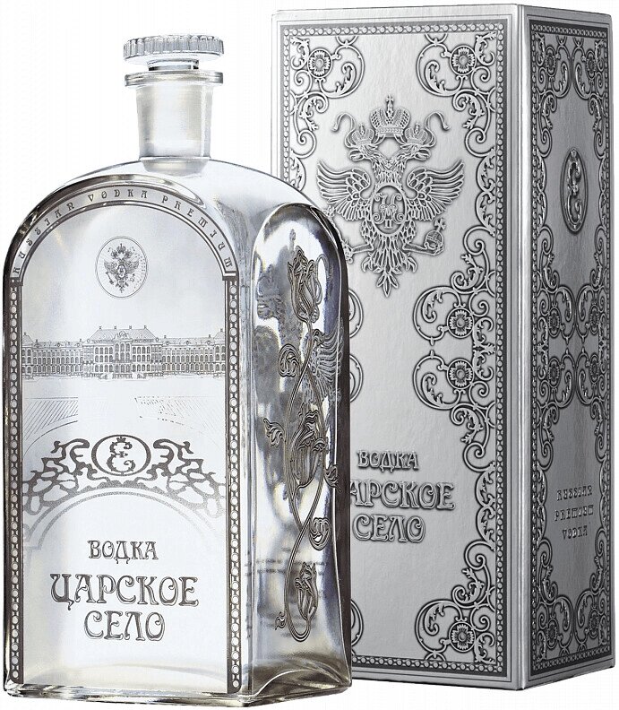 Водка "Царское Село", в подарочной коробке, 0.7 л