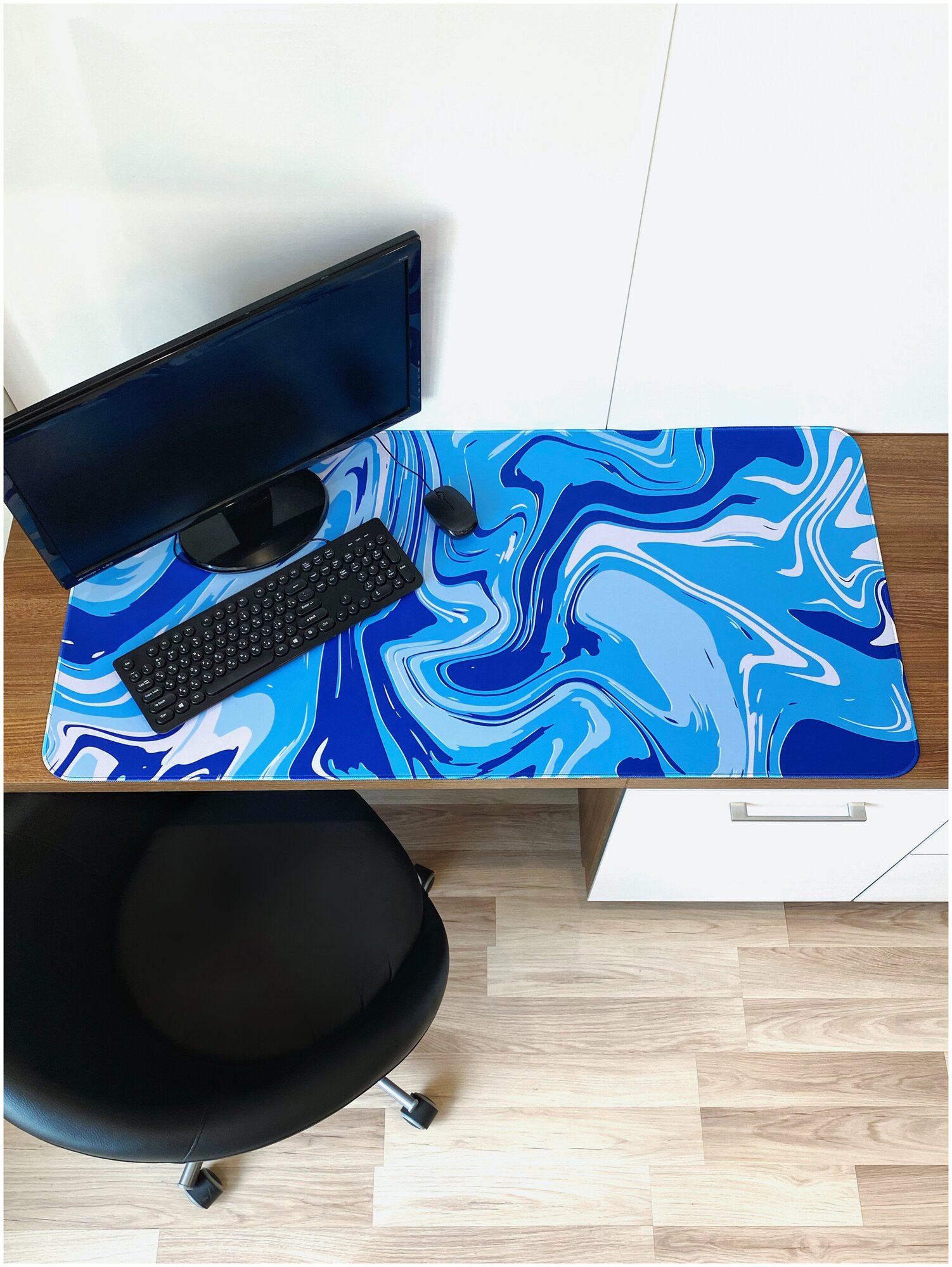 Коврик для мыши Limited edition - Liquid lines / Gaming XXXL - [1200x600]