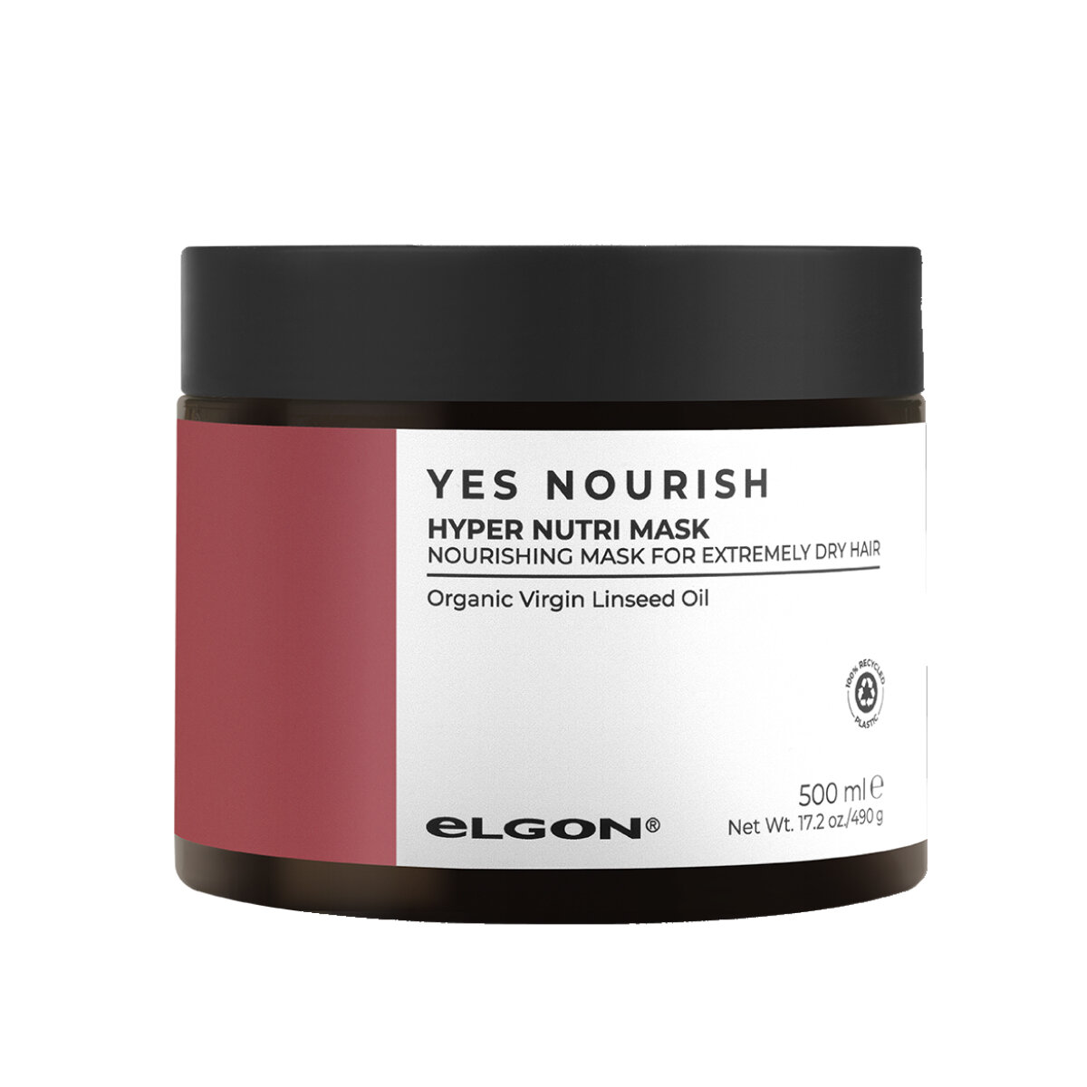 Маска питательная для сухих нормальных, толстых и густых волос Elgon Yes Nourish, 500 мл