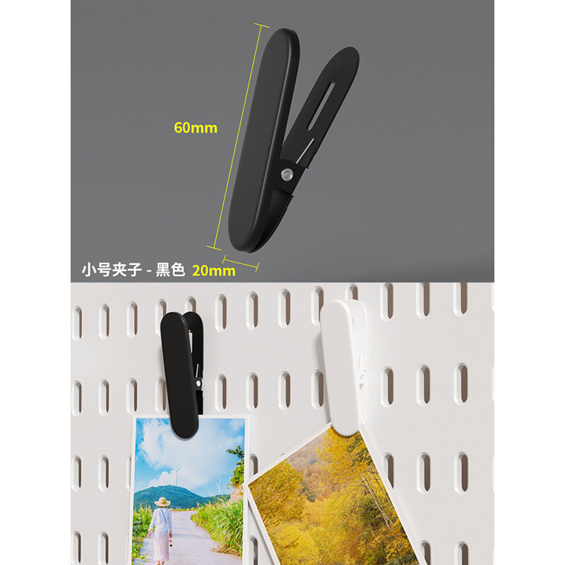 Стойка для досок, с отверстиями, 2 зажима, кованое железо, черный цвет