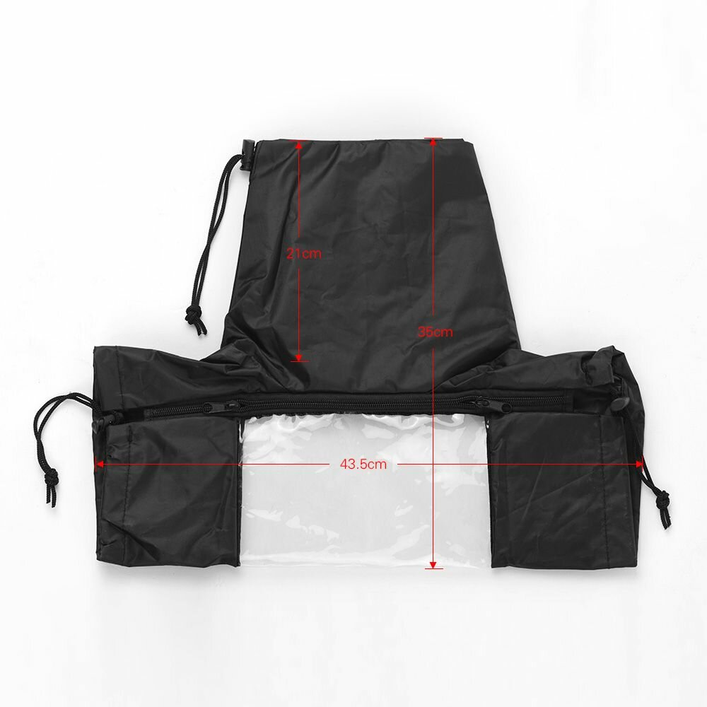 Водонепроницаемый чехол-дождевик для цифровых зеркальных фотокамер, совместимый с Canon, Nikon, Sony, черный дождевик