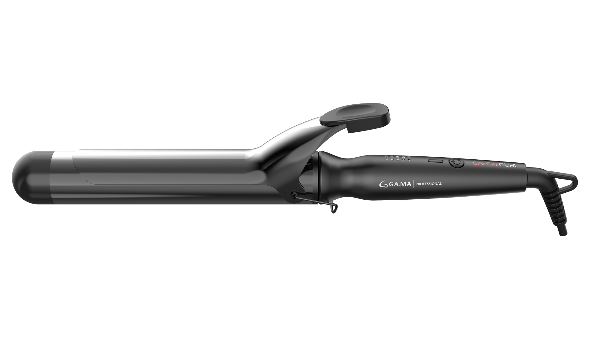 Щипцы для завивки волос GA.MA SALON CURL 38 мм, автоотключение, хром-титановое покрытие