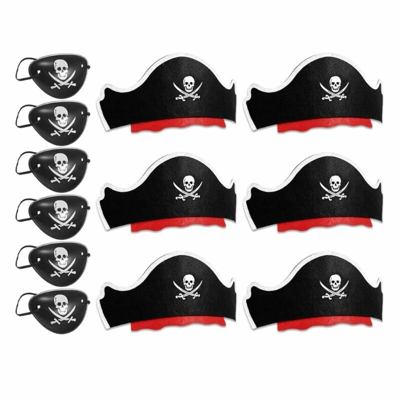 Набор из 12 предметов, пиратский набор для косплея