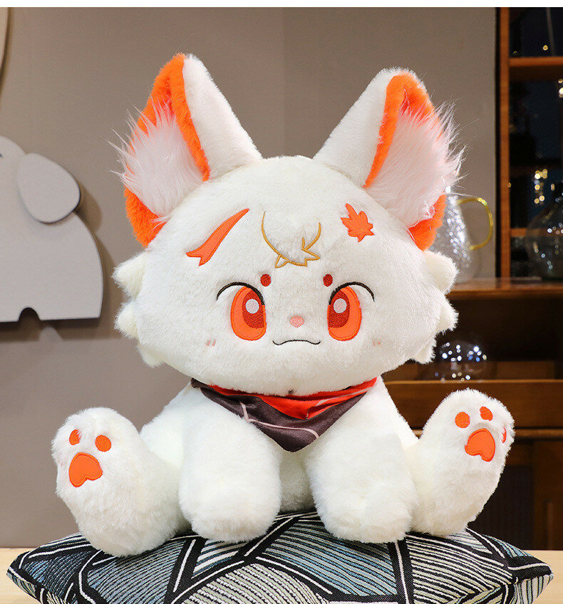 Cuddly 30cm maneki neko plush figure soft cat doll charming gift for girls and home decor 45cm