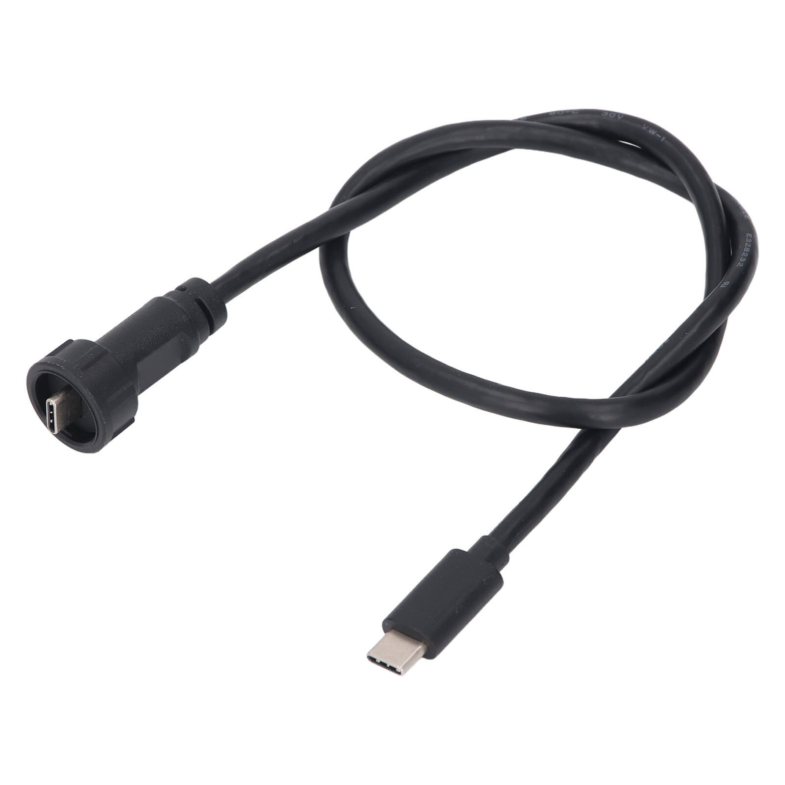 Кабель USB C "папа-папа", длина 0,5 м, водонепроницаемый, IP67, IP68, прямой штекер, удлинитель типа C, 30 В, 1,5 А