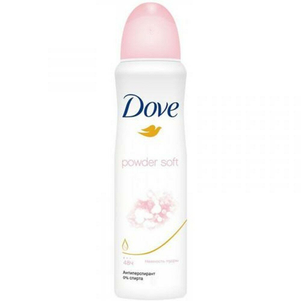 Dove Нежность пудры дезодорант аэрозоль 150 мл - легкость и свежесть на весь день