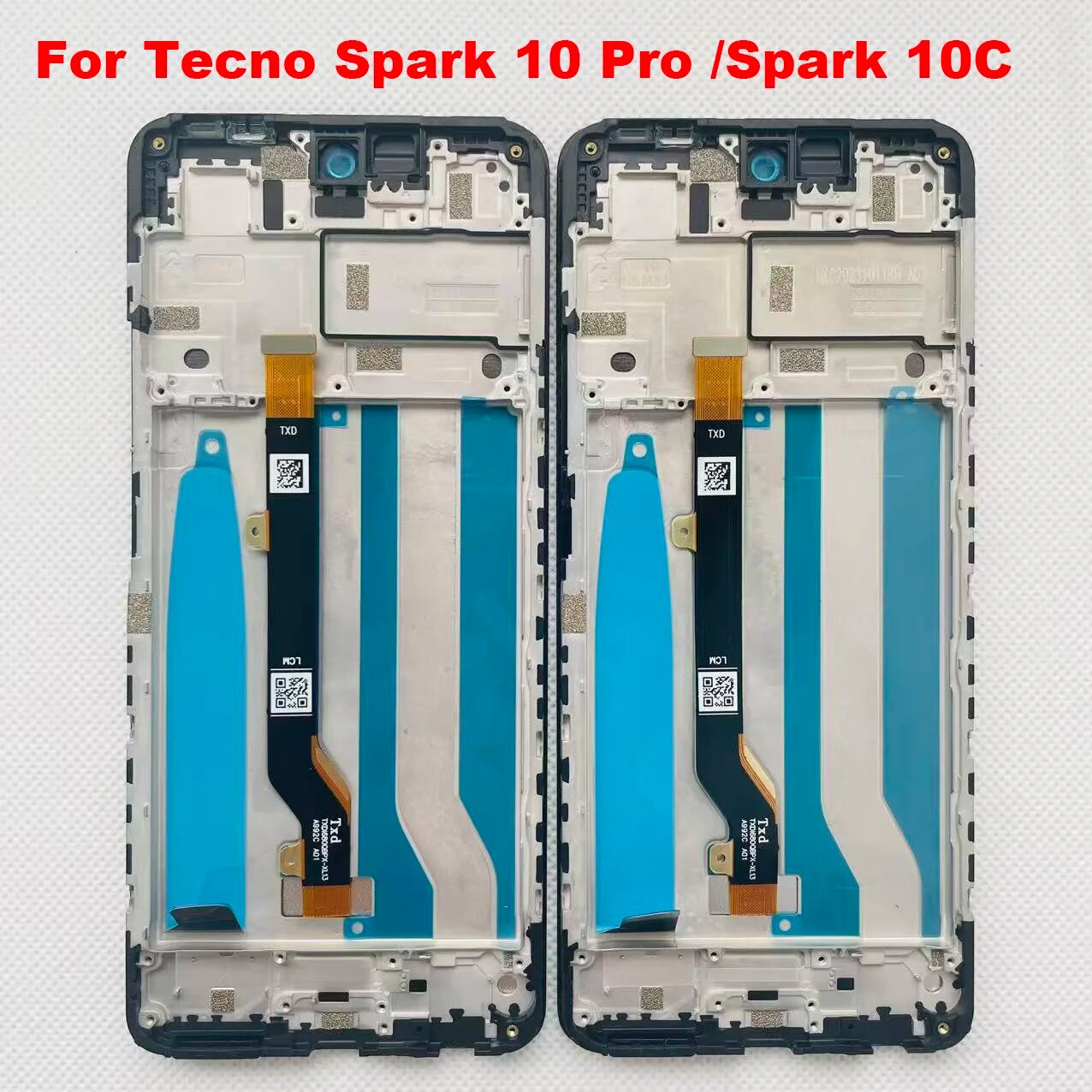 KI7 100% протестированный ЖК-дисплей премиум-класса для Tecno Spark 10 Pro Spark 10C, дигитайзер сенсорного экрана в сборе, ЖК-экран с рамкой 10 Pro with frame